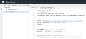 [2020] Google Analytics Reporting API v4 via Python (pandas)